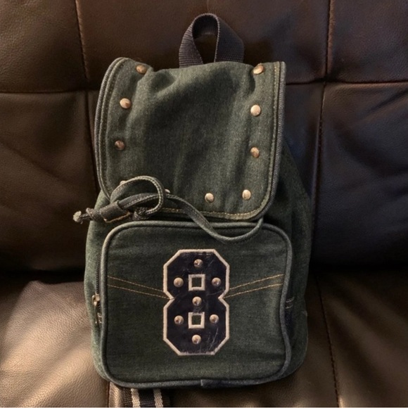 Xhilaration | Bags | Vintage 99s Mini Denim 8 Studded Backpack Looks ...